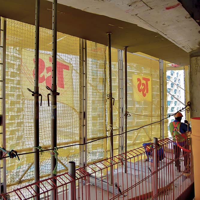 Safety Nets Solutions - TSS fall arrest system